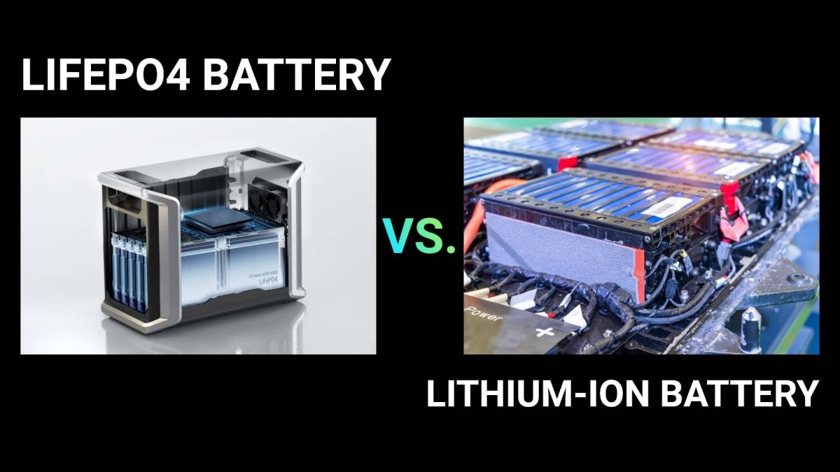 LiFePO4 Batteries vs Lithium-Ion Batteries: Which One Is Better for ...